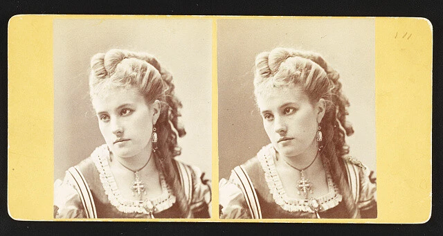 PAULINE MARKHAM, ACTRESS, Ixion original British blonde c1900 Old Photo ...