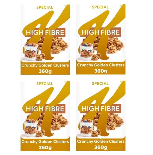 SPECIAL K CRUNCHY Golden Clusters 360g PACK OF 4 $48.49 - PicClick AU