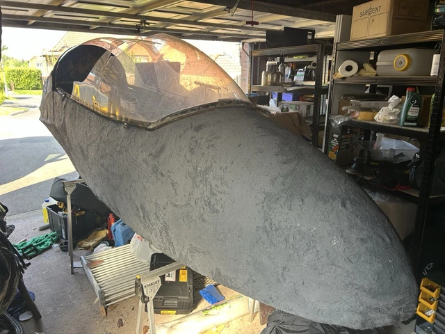 GLIDER PLANE FUSELAGE Cockpit 3.5 M Long Project Simulator Real Project ...