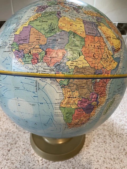 REPLOGLE GLOBE WORLD Nation Series 12 Inch Diameter Raised Relief £33. ...