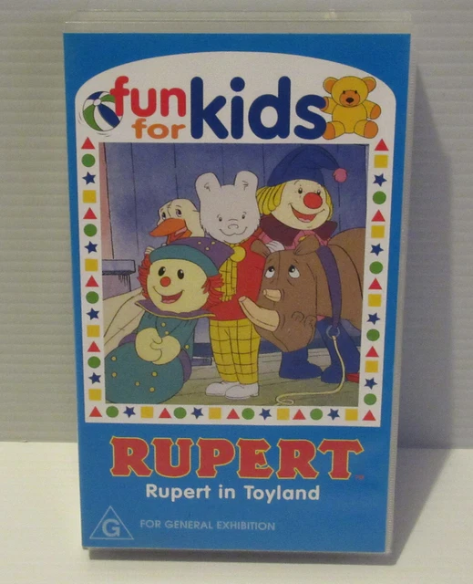 RUPERT IN TOYLAND VHS Video Tape - ABC Fun For Kids $16.00 - PicClick AU