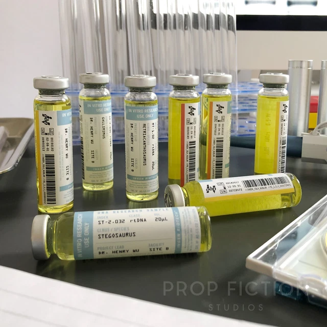 Dinosaur Cosplay Prop Ingen Laboratory Samples Jp Cosplay Research