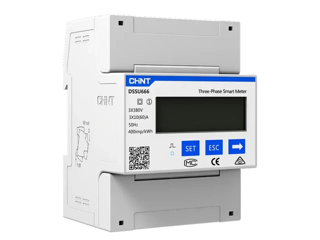CHINT THREE PHASE CT Energy meter DTSU666-CT Modbus compatible with ...