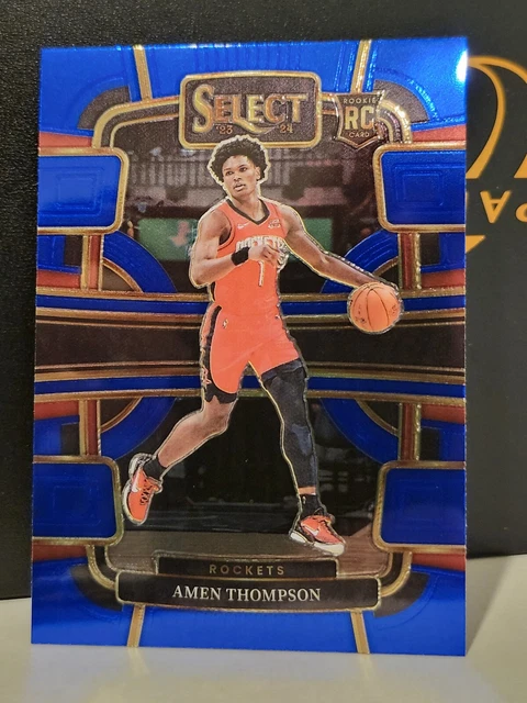 2023-24 PANINI NBA Select Blue Concourse Amen Thompson Rookie Houston ...