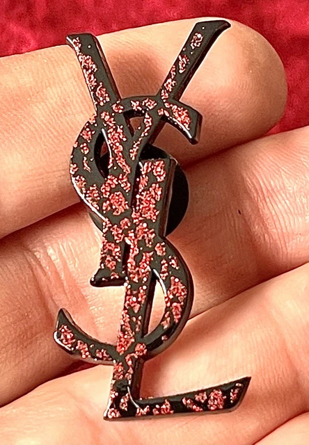 VINTAGE PIN'S YVES saint Laurent / Logo YSL , Large Pin Limited Edition ...