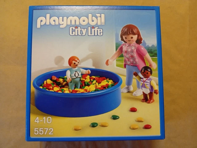 PLAYMOBIL 5572 CITY Life Maman Enafnts Garderie Misb Neuf Neu New ...