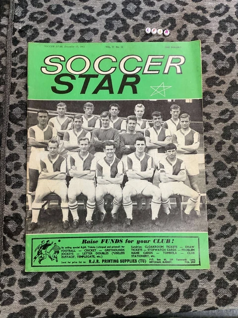 VINTAGE SOCCER STARS MAGAZINE DECEMBER 1962 £16.99 - PicClick UK