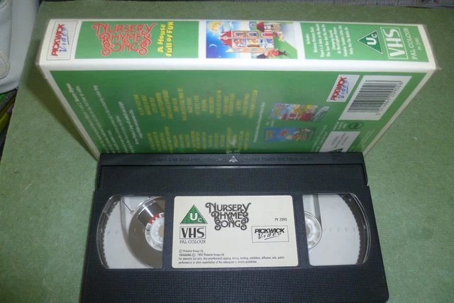 NURSERY RHYMES AND Songs A House Full Of Fun Vhs/Pal EUR 23,07 ...