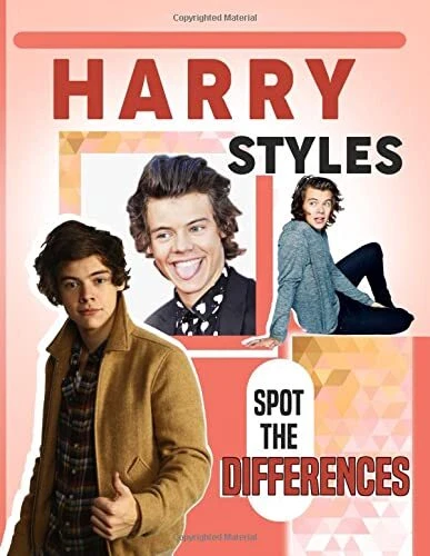 HARRY STYLES SPOT The Difference: Perfect Book Picture Puzzle Activity ...