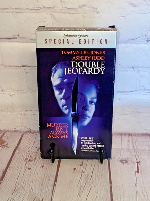 DOUBLE JEOPARDY SPECIAL Edition VHS Paramount 2000 rated R runnnig time ...
