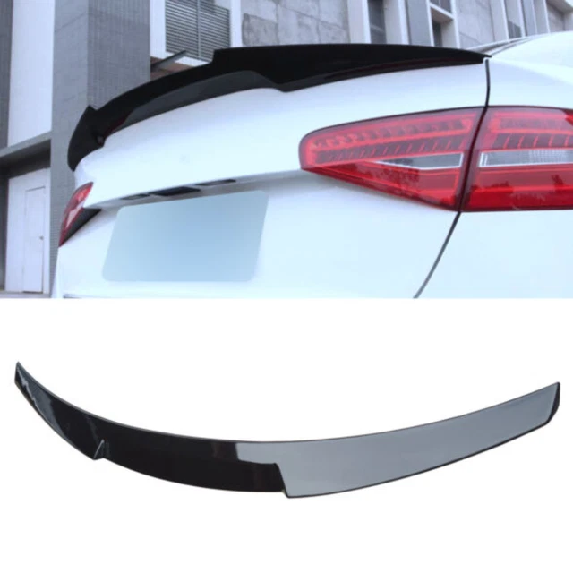 Audi Rs4 B8 Saloon 2013 2016 Style Rear Roof Spoiler Lip In Gloss