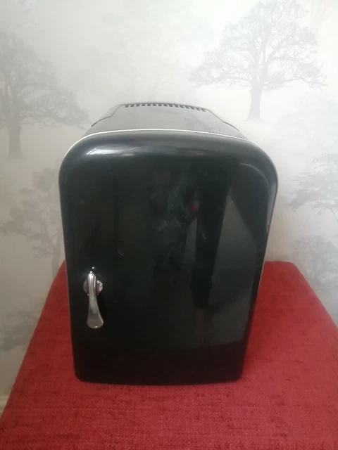ARGOS BLACK MINI Fridge LY-0204B-AC/DC 12V £22.00 - PicClick UK