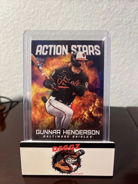 GUNNAR HENDERSON 2023 Topps Update Action Stars RC #AS-2 Orioles 🙂 🙂 EUR 11,05 - PicClick FR