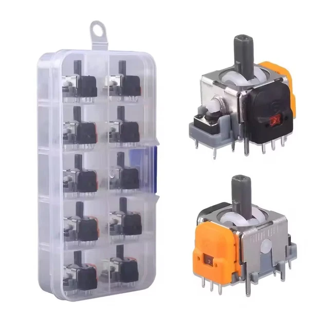 REPLACEMENT HALL EFFECT Joystick 3D Analog Sensor ThumbStick for PS5 ...