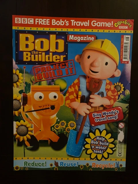 CBEEBIES BOB THE Builder magazine Issue 78 2005 kids children £26.72 ...