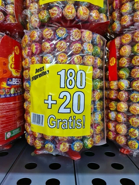 CHUPA CHUPS The Best of Lutscherrad 200 Lutscher EUR 33,99 - PicClick DE