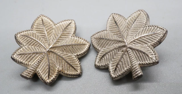 PRE-WWII 1930S STERLING Army Lieutenant Colonel Shoulder Insignia Pins ...