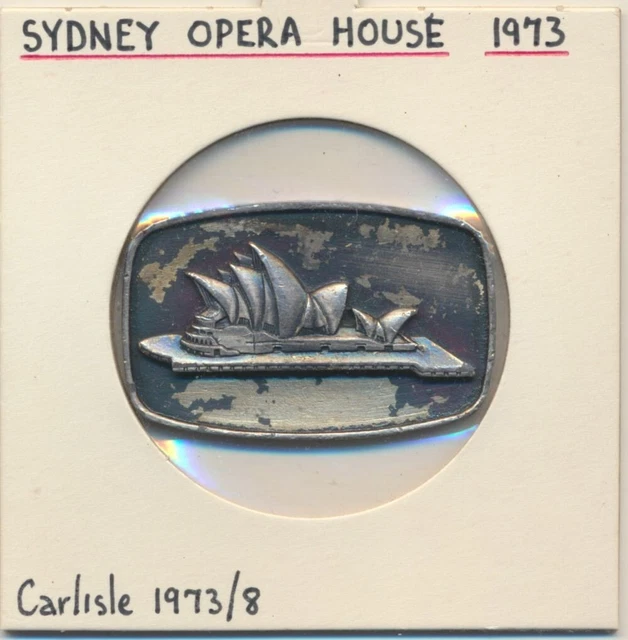 AUSTRALIA: 1973 OPERA House Official Opening Commemorative Medal $14.99 ...