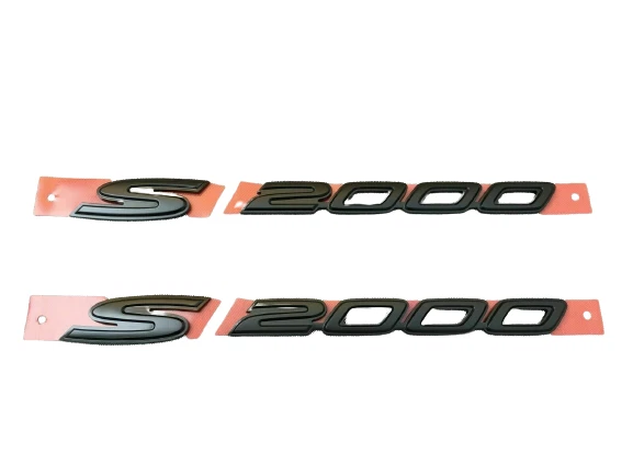 HONDA S2000 AP1/AP2 GENUINE Fender Side BLACK Emblem Badge Set OEM from ...