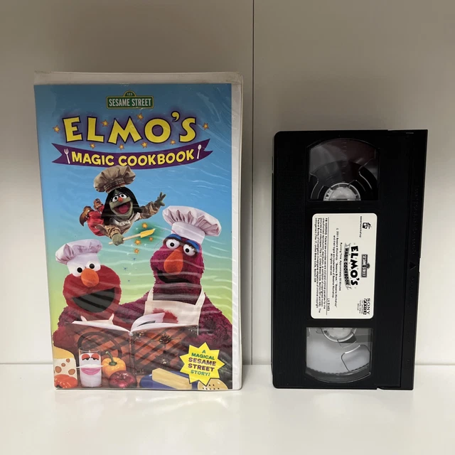 SESAME STREET ELMO’S Magic Cookbook VHS Good Condition VHS Jim Henson ...