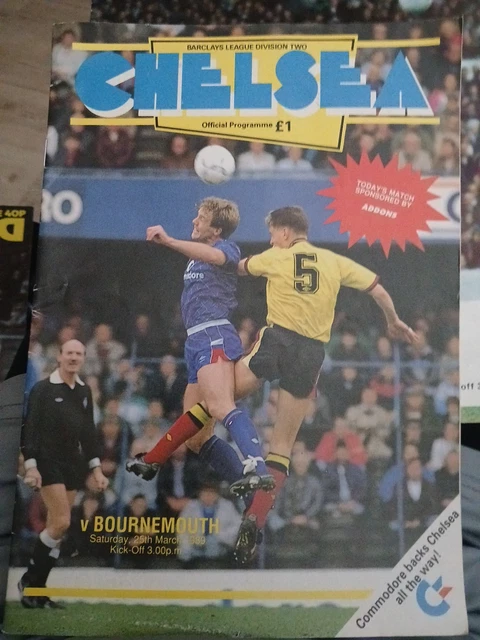 CHELSEA FC FOOTBALL programmes x 5 from the 1970s & 1980s £1.09 ...