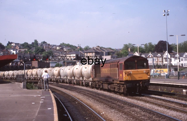 35MM RAILWAY SLIDE- Diesel Locomotive Class 58. 58050 @ Newport £2.99 ...