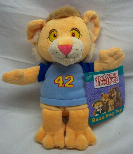 BETWEEN THE LIONS LIONEL THE LION 7" Plush Stuffed Animal Toy NEW 2009 ...