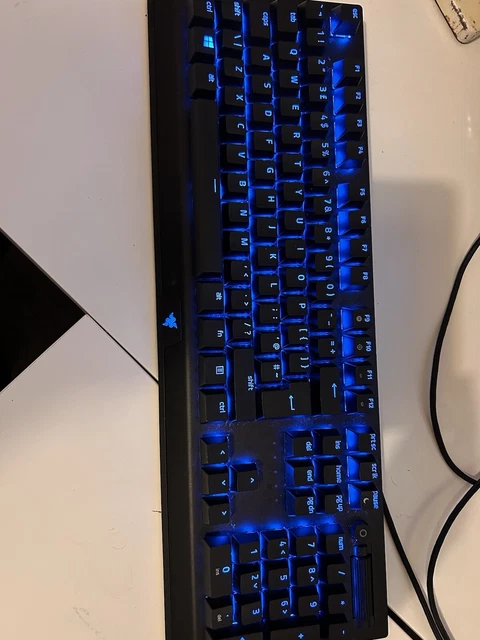 RAZER BLACKWIDOW V3 Mechanical Gaming Keyboard - Black (Green Switch) £ ...