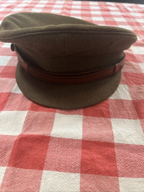 WW2 BRITISH ARMY Officers Peaked Cap Royal Artillery £37.08 - PicClick UK