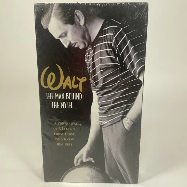 WALT THE MAN Behind The Myth VHS video tape FACTORY SEALED Seal ...