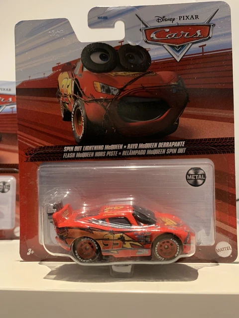 DISNEY PIXAR CARS - Spin Out Lightning McQueen - Mattel Official ...