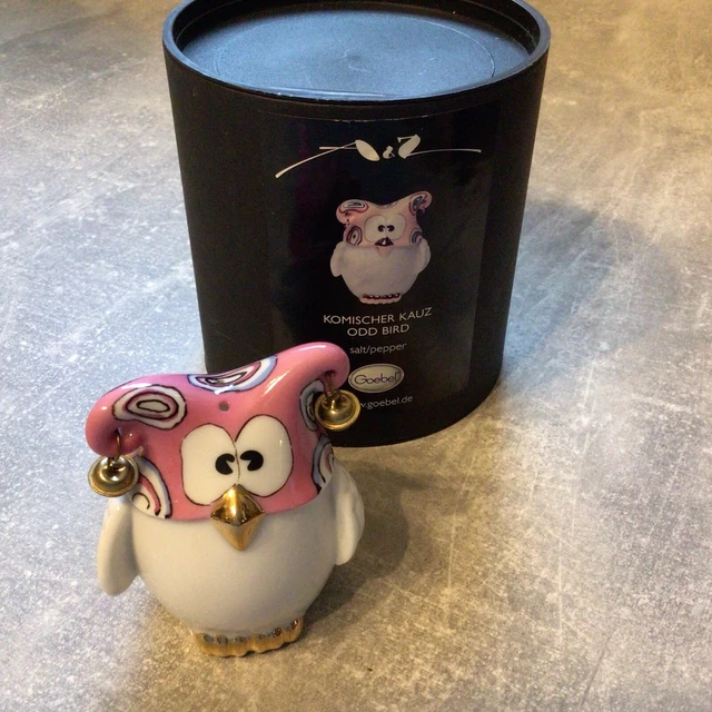 GOEBEL , Adam & Ziege Salzstreuer , Komischer Kauz EUR 22,00 - PicClick DE