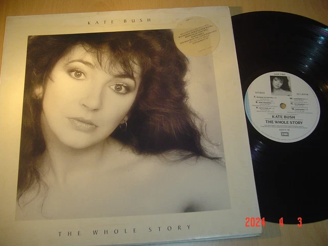 KATE BUSH-THE WHOLE Story-12" LP Album-EMI 1986-KBTV 1-EX EUR 11,66 ...