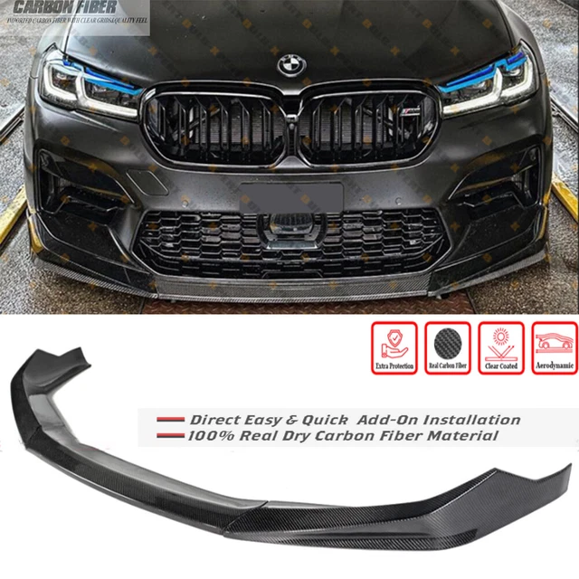 LCI PERFORMANCE STYLE Carbon Fiber Front Bumper Lip Kit For 2021-2023 ...
