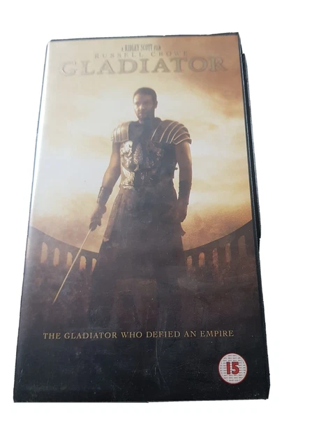 GLADIATOR - VHS Video PAL - Ridley Scott - Russell Crowe - Joaquin ...