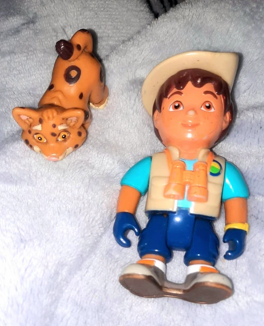 MATTEL NICK JR Go Diego and Baby Jaguar Go Safari Jungle Rescue figures ...