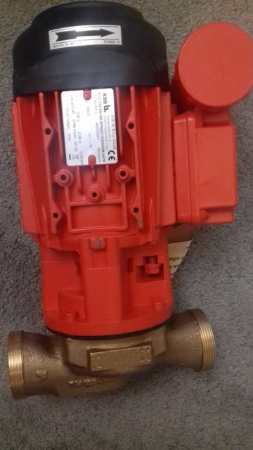KSB ETALINE L ETLL 032-032-080 Inline 32mm Pump Motor 1 Phase 2020W20 £313.95 - PicClick UK