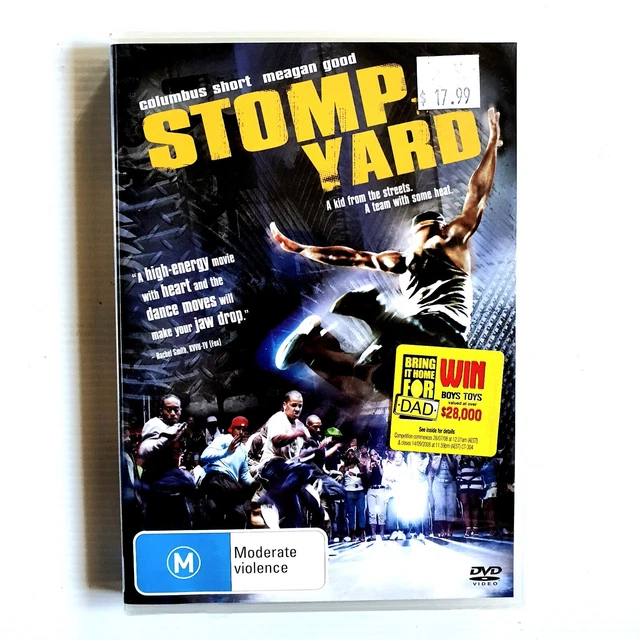 STOMP THE YARD DVD 2007 Dance, Columbus Short, Megan Good, Ne-Yo Reg 4 ...