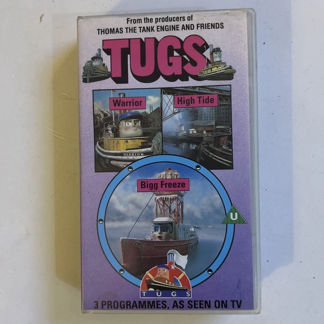 TUGS - VHS video tape - Warrior, High Tide, Bigg Freeze £15.00 ...