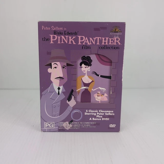 THE PINK PANTHER Film Collection DVD Box Set Peter Sellers Drama Crime ...