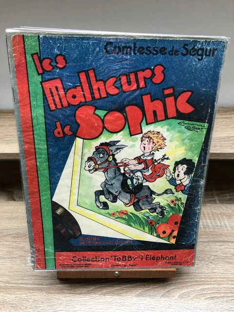 LES MALHEURS DE Sophie / E. COCARD / 1944 collection TOBBY l'éléphant ...
