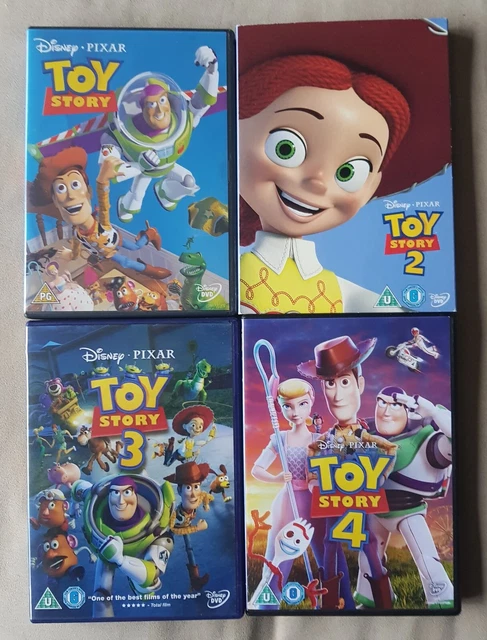 TOY STORY 1-4 - DVD Collection (2019, 4-Disc Set, Box Set) £8.79 ...