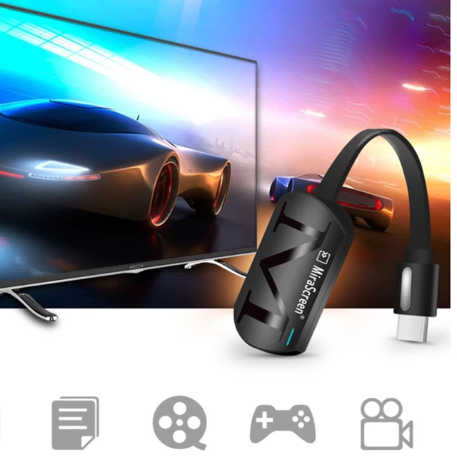 WIRELESS DISPLAY ADAPTER Dongle Wireless Streaming Cast Adapter DLNA ...