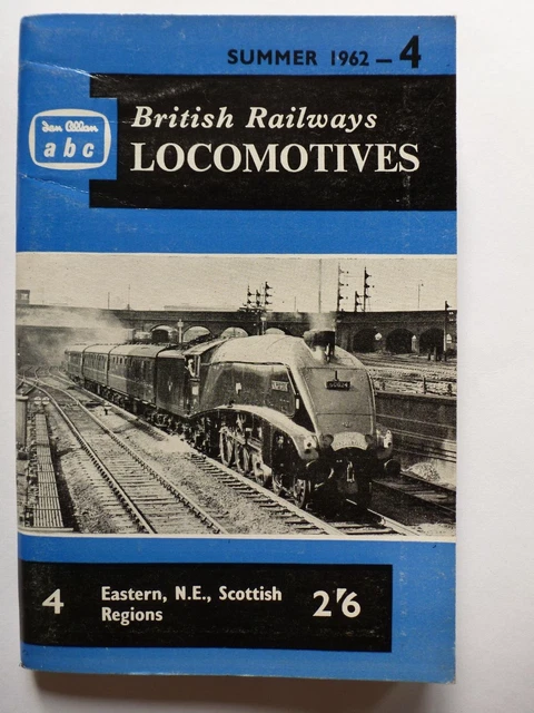 IAN ALLAN ABC British Railways Locomotives Eastern, N.E., Scottish ...