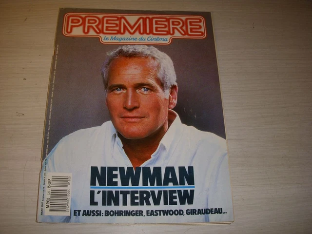 CINEMA PREMIERE 120 03.1987 Paul NEWMAN Richard GERE Marlee MATLIN Diane KURYS EUR 7,70 ...