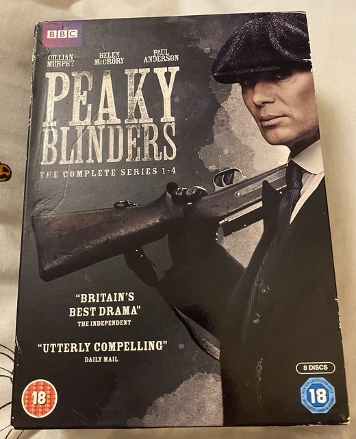 PEAKY BLINDERS SERIES 1-4 DVD Set BBC Cillian Murphy’s £5.45 - PicClick UK