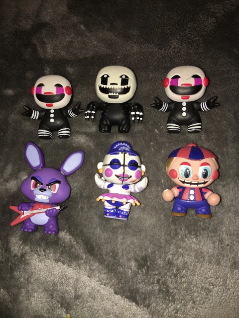 FUNKO MYSTERY MINIS FNAF Five Nights at Freddy's Vinyl Figures Lot of 6 ...