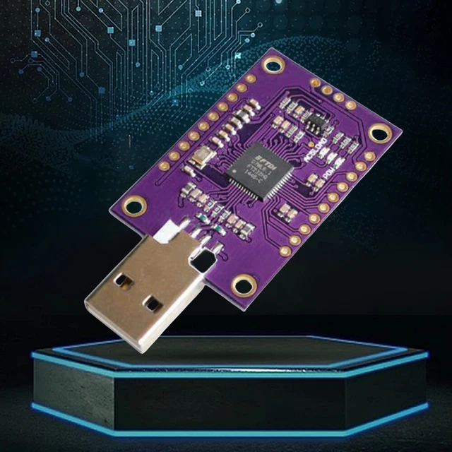 FT232H USB TO JTAG UART FIFO SPI I2C Converter Module High Speed ...