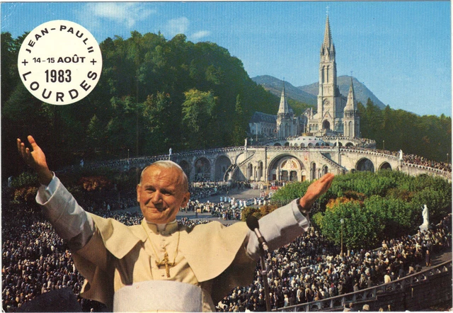 65 - CPSM - Jean-Paul II à LOURDES le 14 et 15 aout 1983 (H6467) EUR 5,00 - PicClick FR