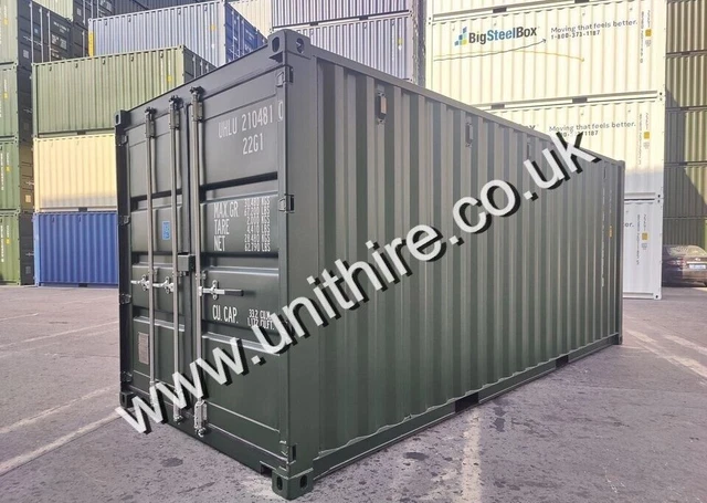 NEW 20FT ONE Trip Shipping Containers - From £2350 + VAT, Delivery ...